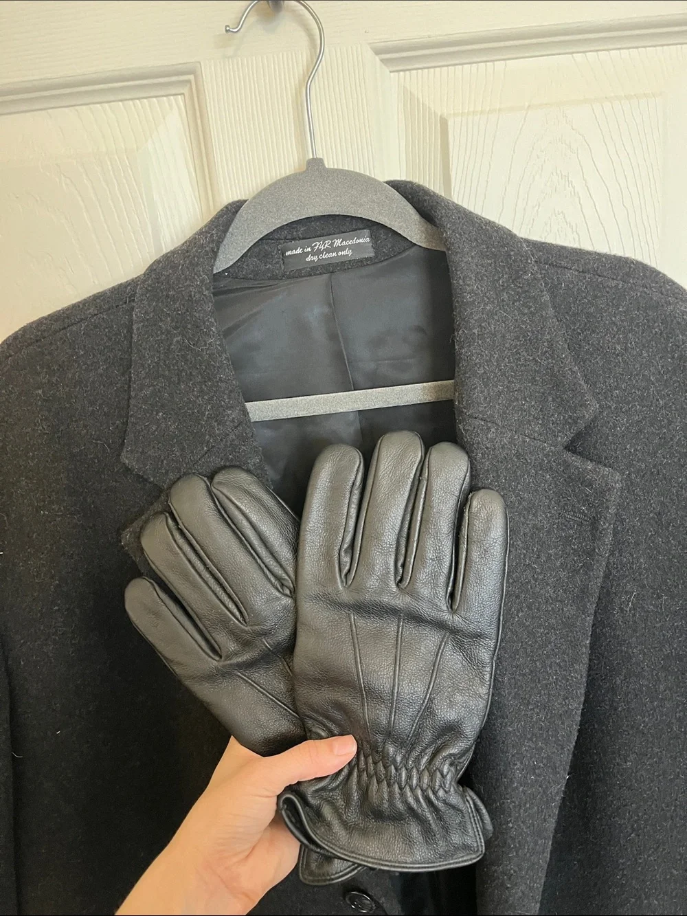 Andrew Fezza | Jackets & Coats | Andrew Fezza Mens Black Pea Coat And ...